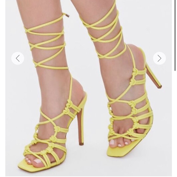 Forever 21 | Shoes | Forever 2 So Me Gladiator Stiletto High Heels ...